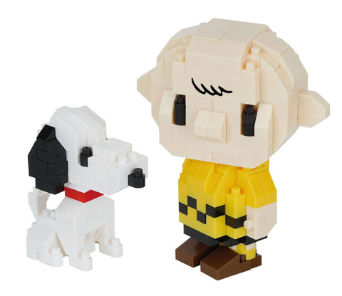 MININANO- Peanuts - Charlie Brown with Snoopy – MeeQ