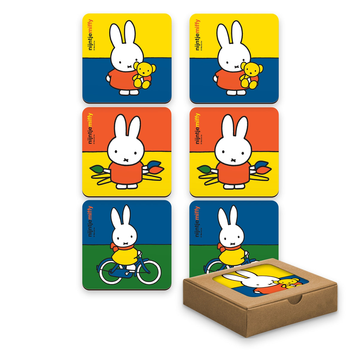 Miffy Coaster Box - Colours Set – MeeQ