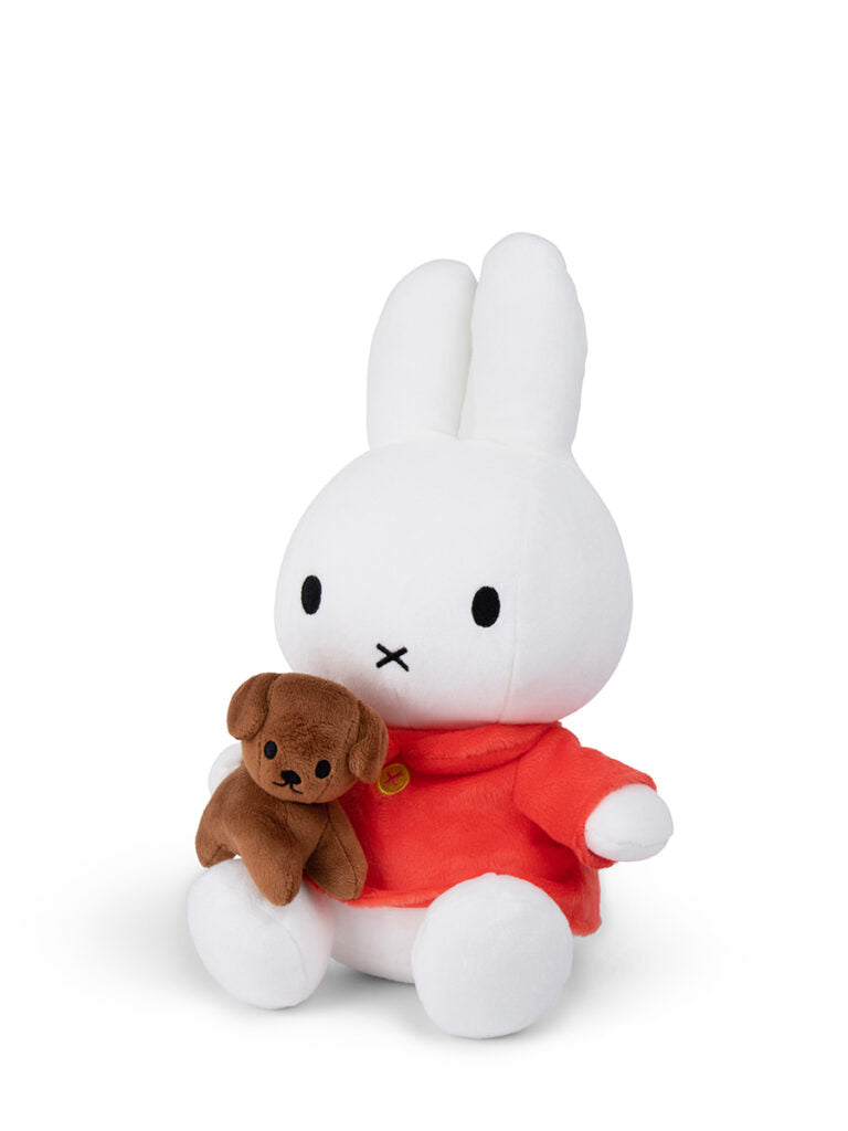 Miffy & Friends Miffy with Snuffy sitting 33cm – MeeQ
