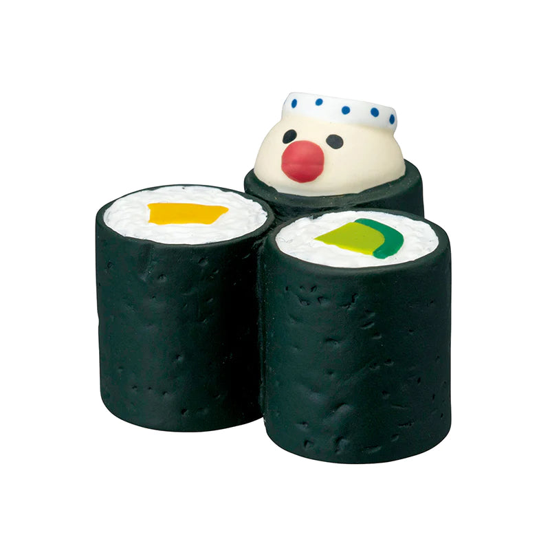 Decole Concombre Figurine - Sushi Restaurant - Seaweed Roll Sushi Bird ...